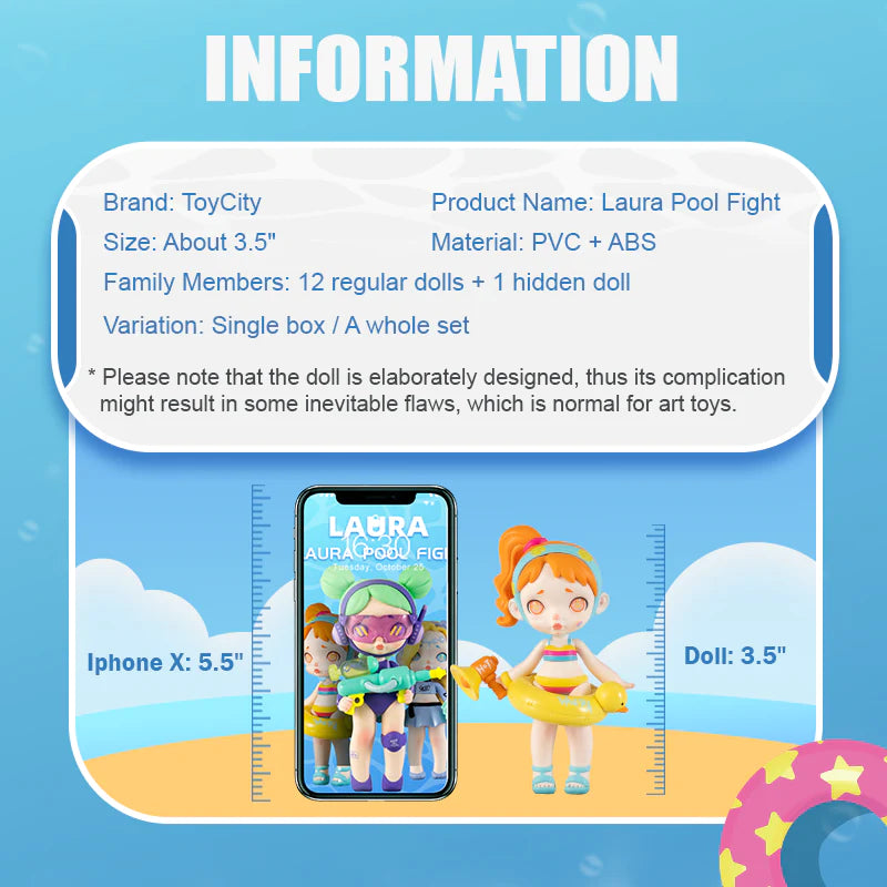 ToyCity Laura Pool Fight Series B Box for ages 15+ – littleB_s_miniworld
